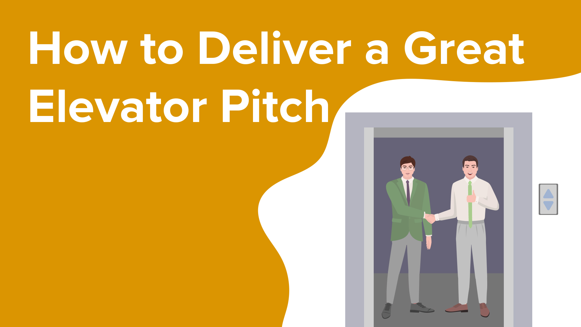 How to Deliver a Great Elevator Pitch – Online Lecture | Lecturio