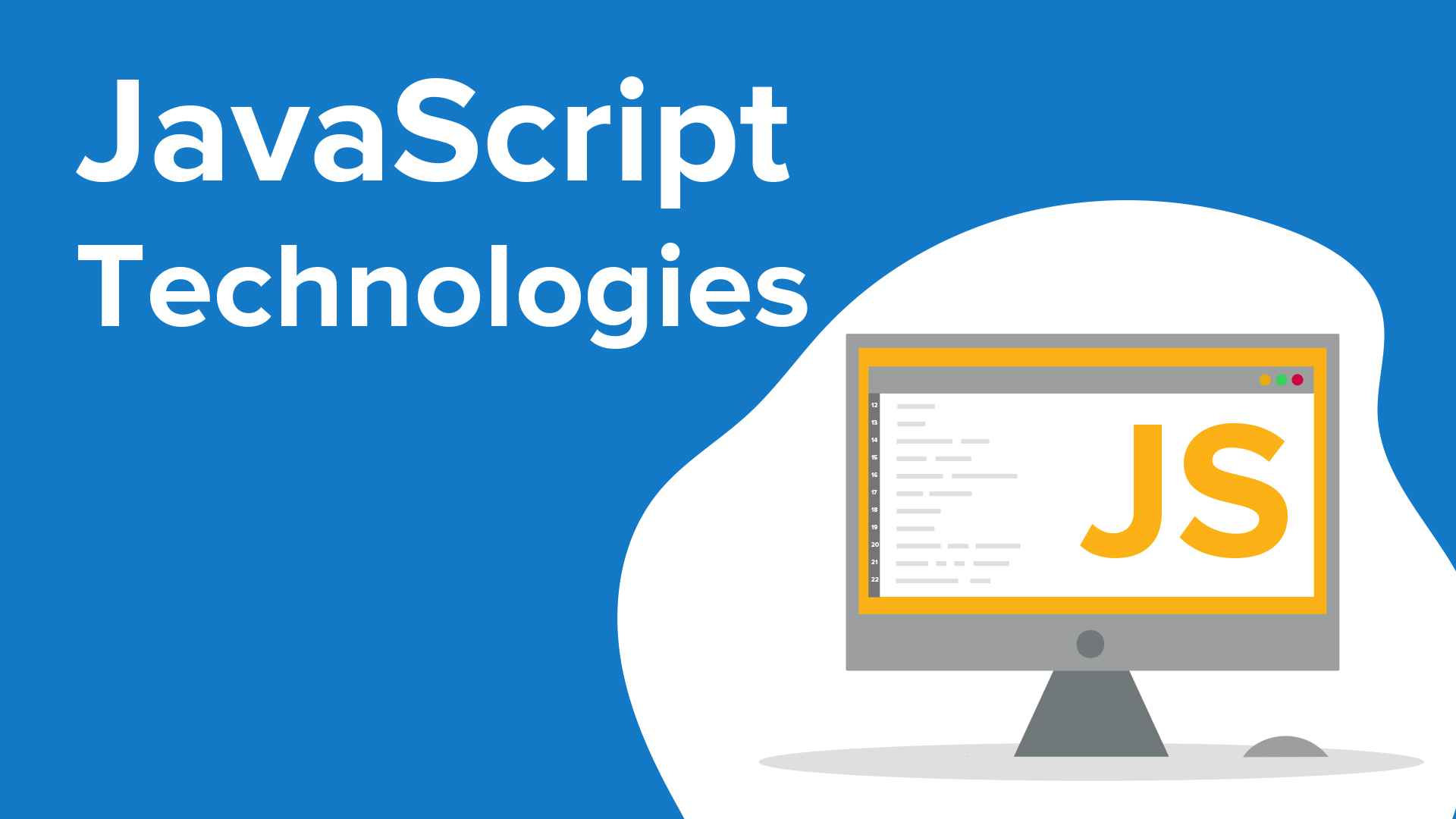 JavaScript Technologies – Online Training Course| Lecturio