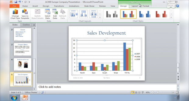 Use Different Layouts in PowerPoint 2010 | Lecturio