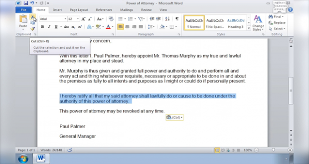 Edit and Correct Text / The Help Function | Lecturio