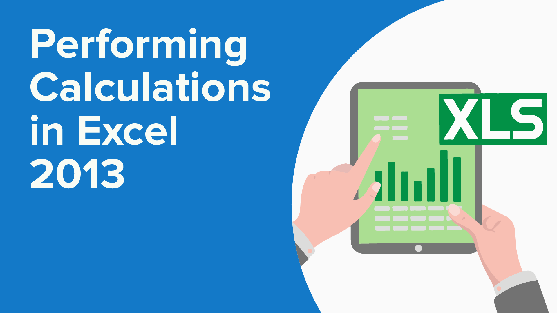 Performing Calculations in Excel 2013 – Online Software Kurs | Lecturio