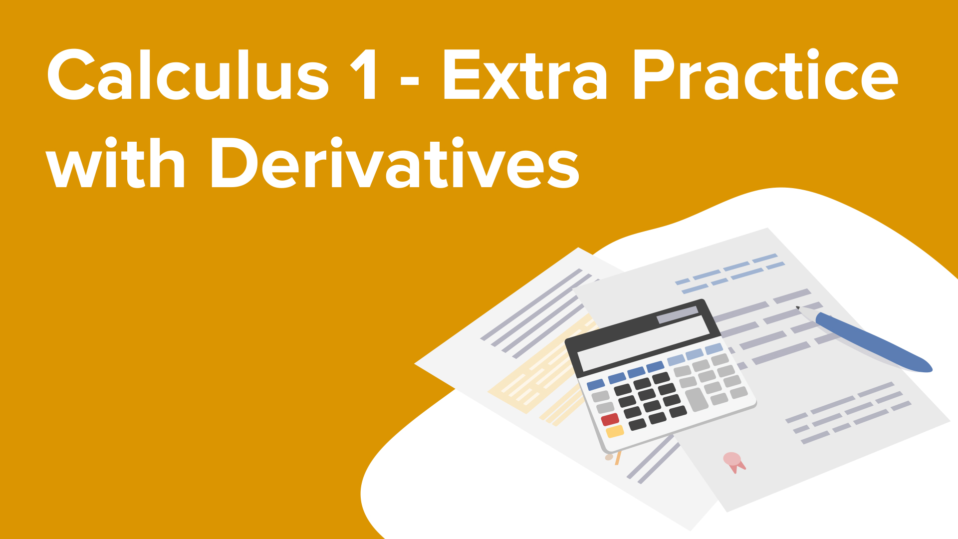 Calculus 1: Extra Practice with Derivatives – Online Training Kurs ...