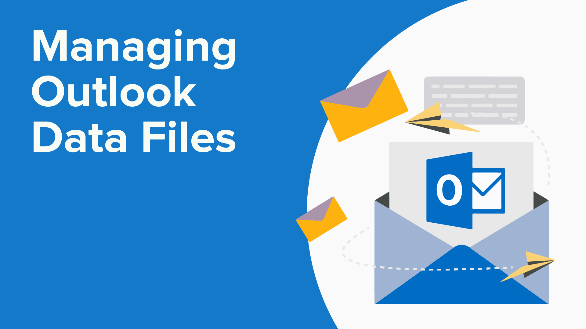 Managing Outlook Data Files Online Software Kurs Lecturio