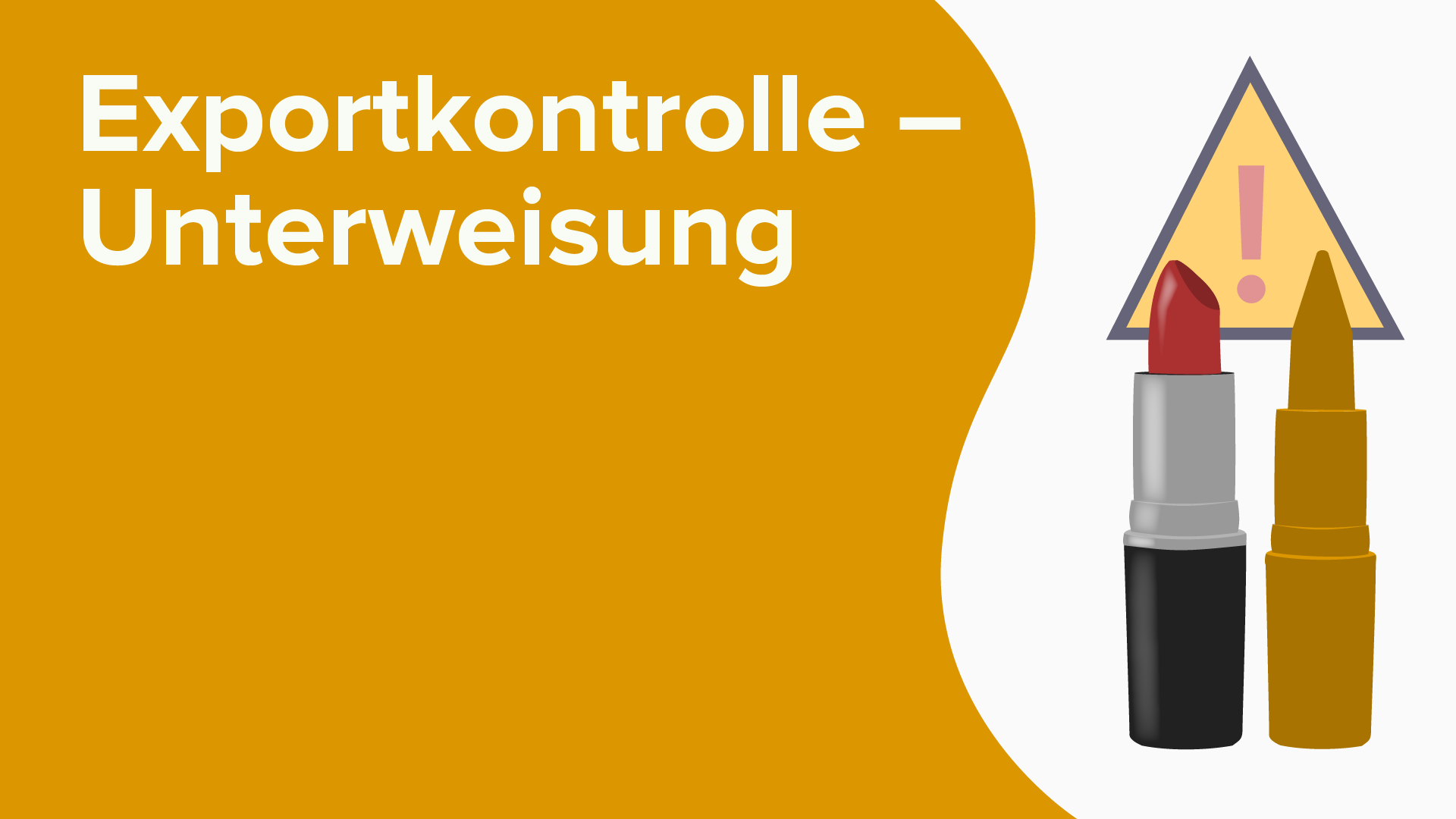 Exportkontrolle – Unterweisung – Compliance Kurs | Lecturio