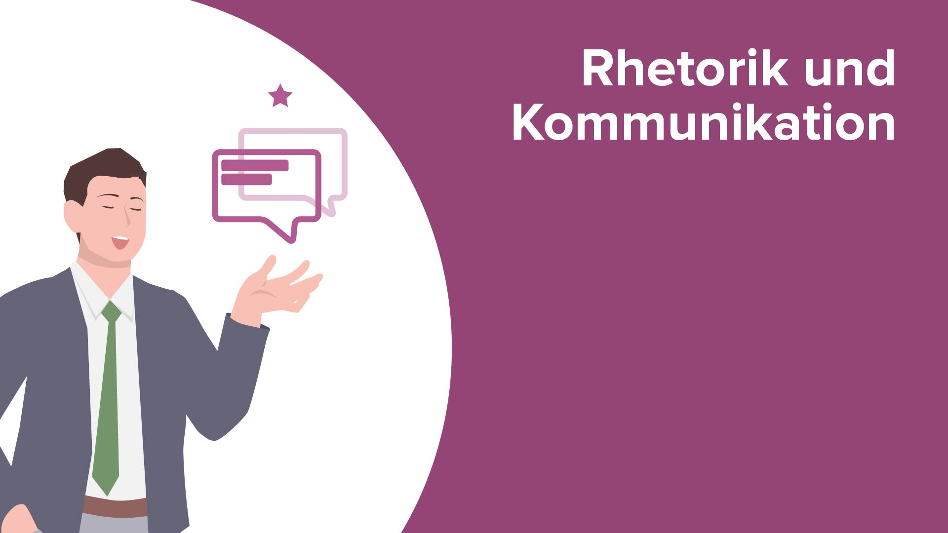 Auftreten und Wirkung: Rhetorik und Kommunikation – Online Video